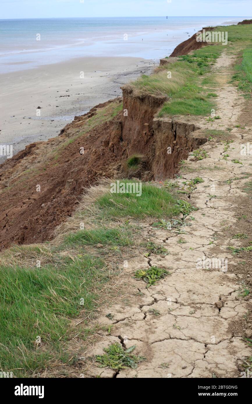 Coastal erosion aldbrough hi-res stock photography and images - Alamy