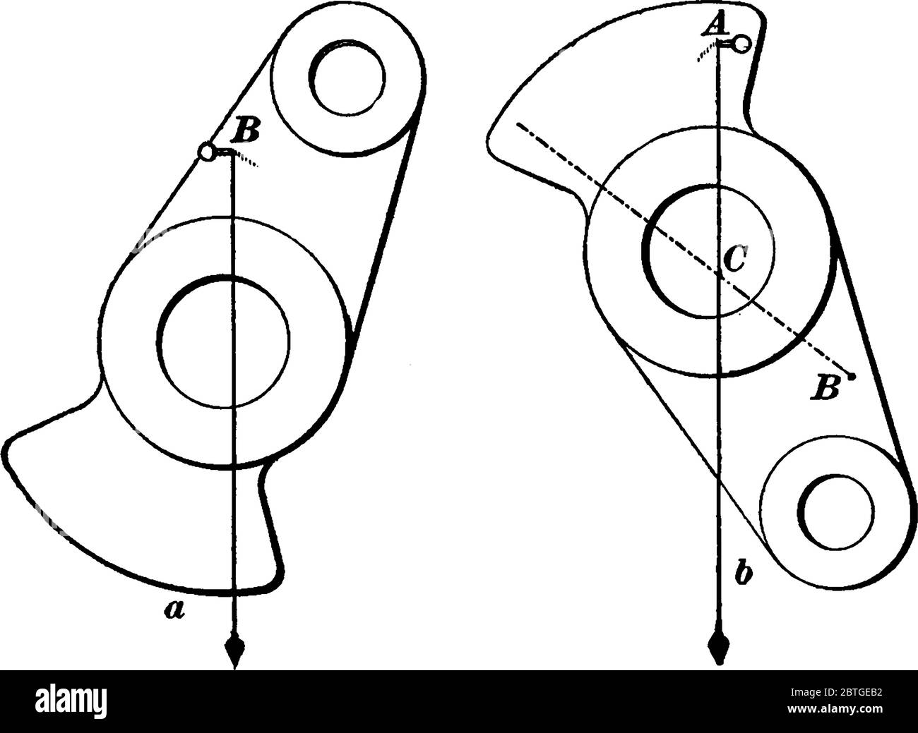 Center of gravity vector vectors Black and White Stock Photos & Images ...
