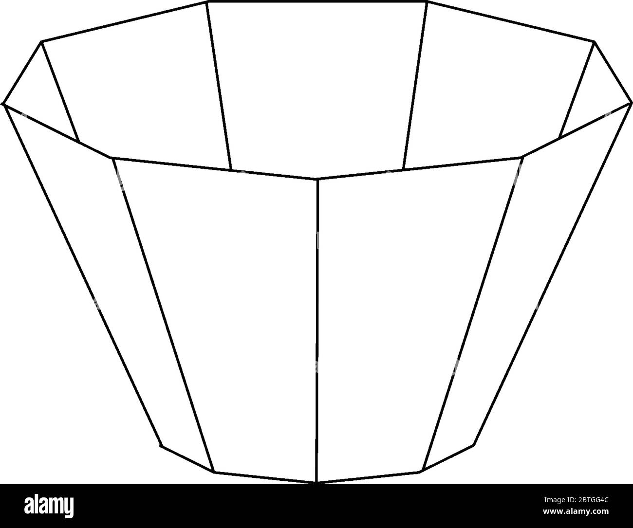 Its a nonagonal/enneagonal shape. This polygon has nine equal sides and ...