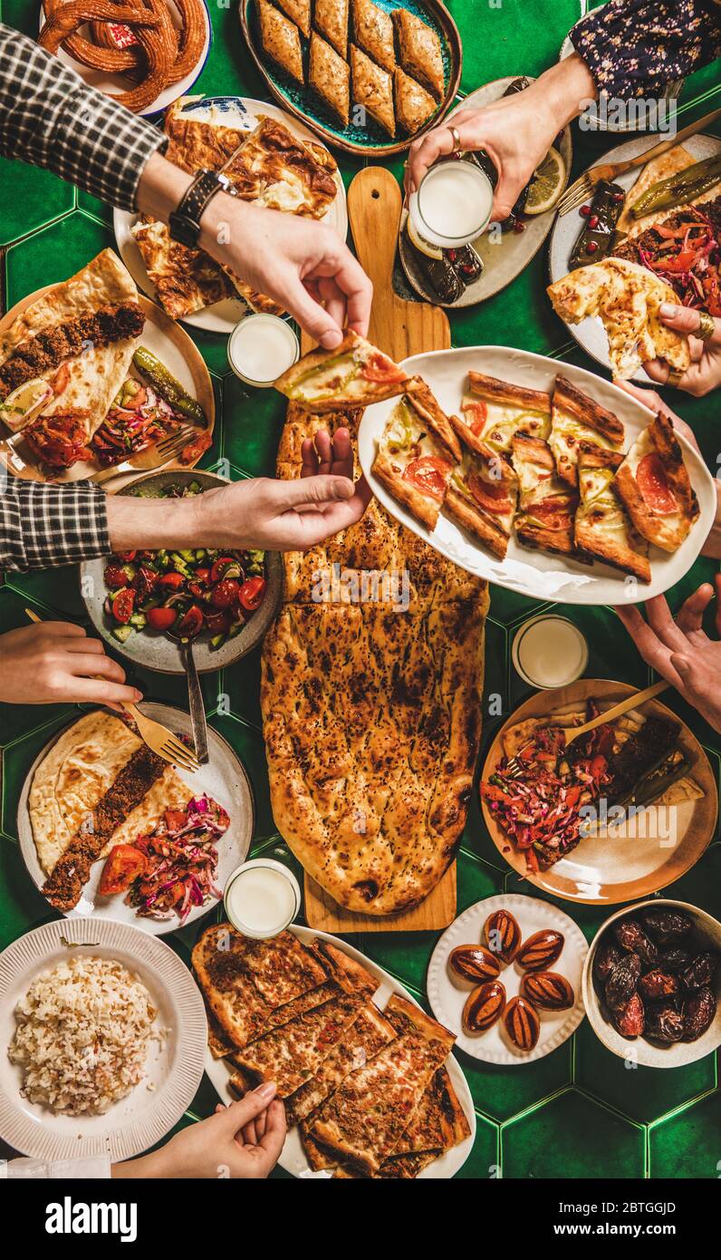 Ramadan feast family food hi-res stock photography and images - Alamy