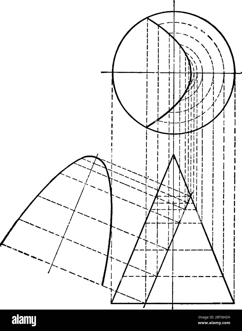Conic section hi-res stock photography and images - Alamy