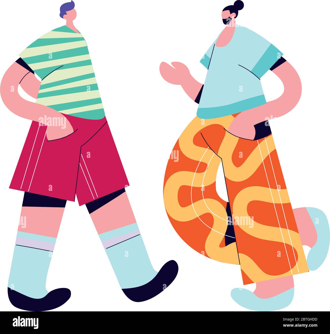 Urban men cartoons with casual cloth design, Boy male person people ...