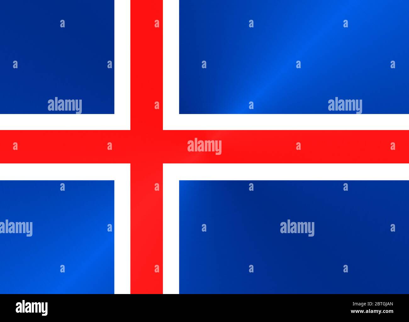 Iceland flag official colors hi-res stock photography and images - Alamy