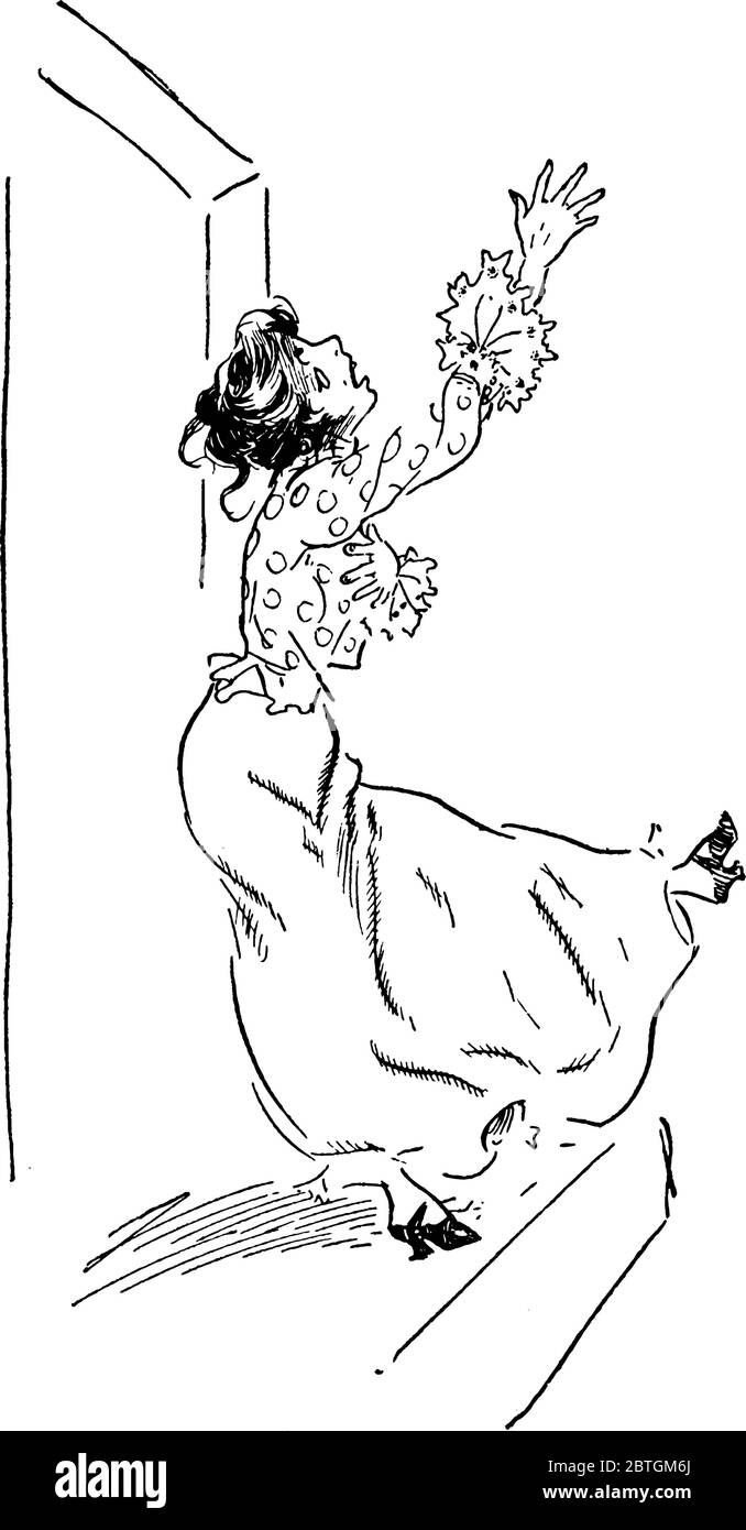 Over the ledge Stock Vector Images - Alamy