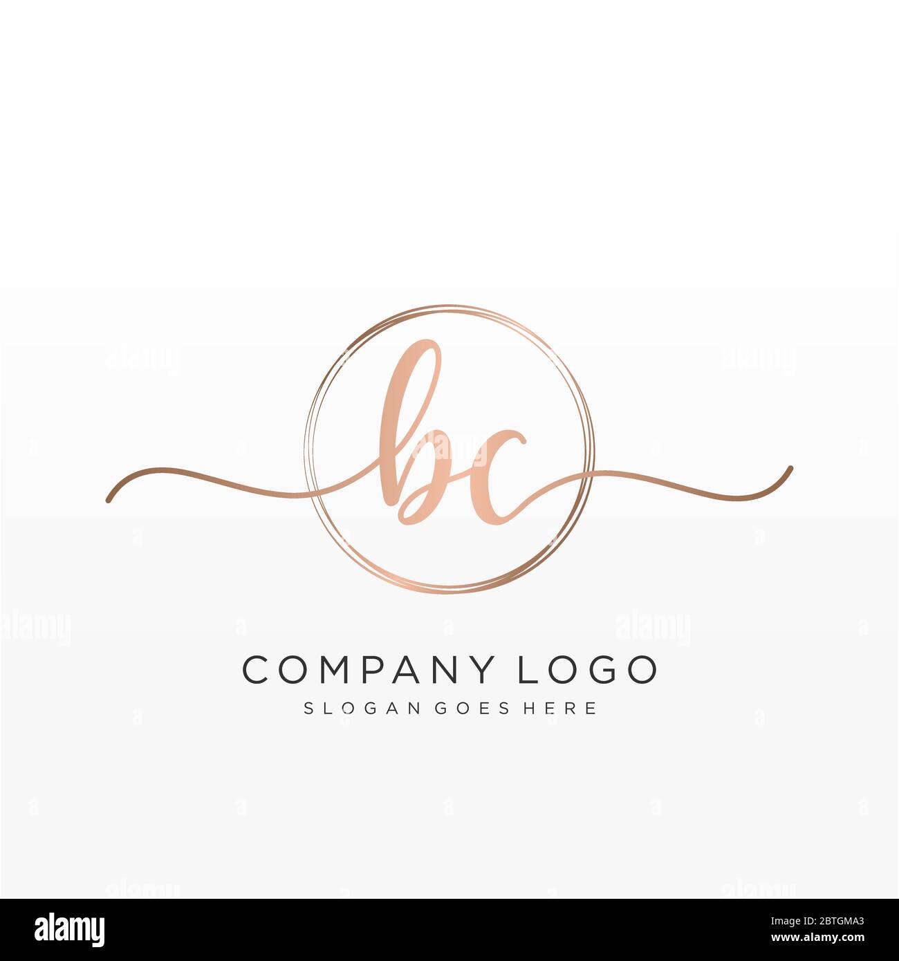 Bc initials logo Cut Out Stock Images & Pictures - Alamy