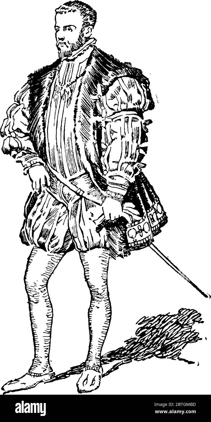 Philip ii king spain Stock Vector Images - Alamy