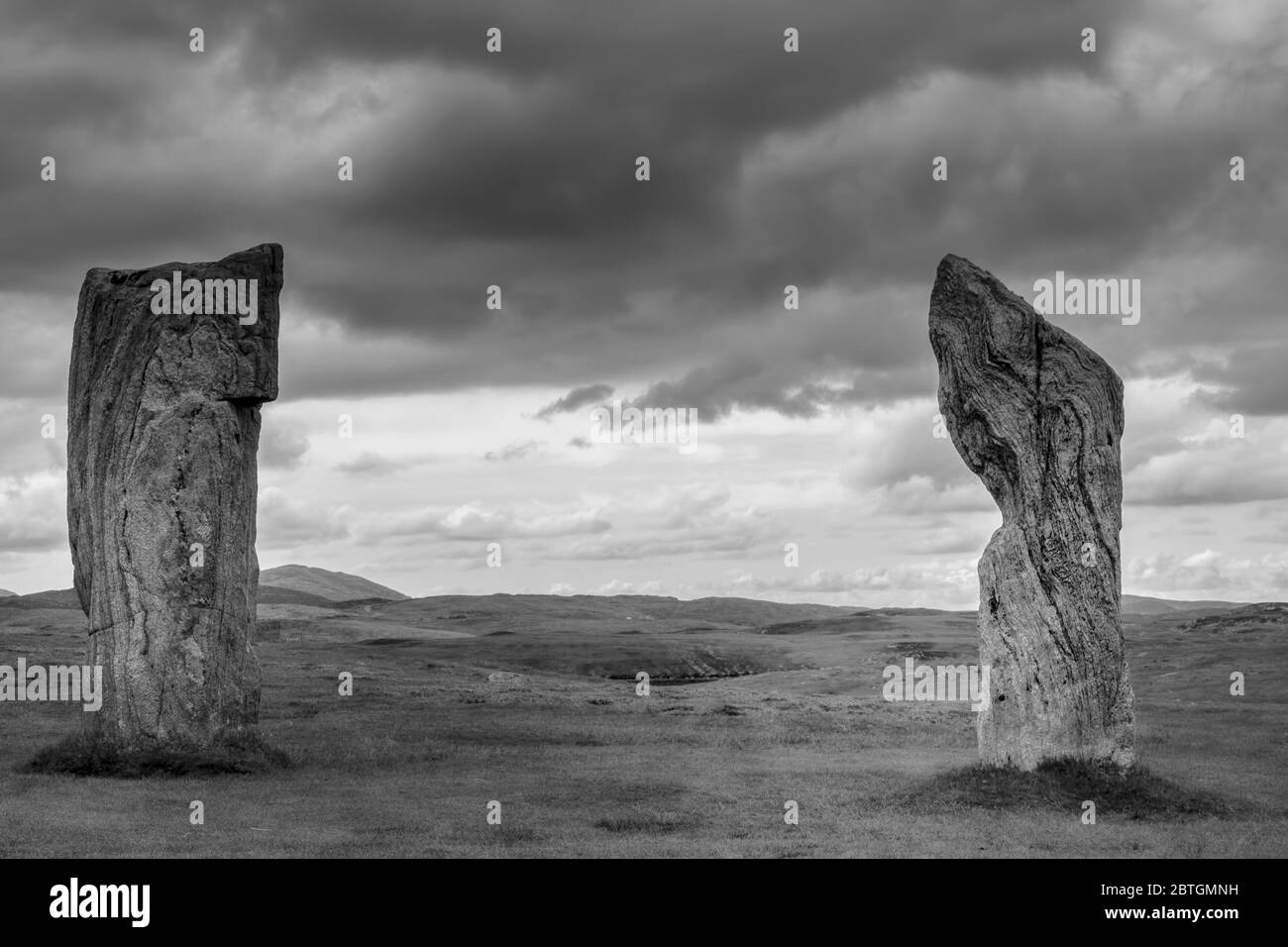 Callandish standing stones in Lewis Stock Photo - Alamy