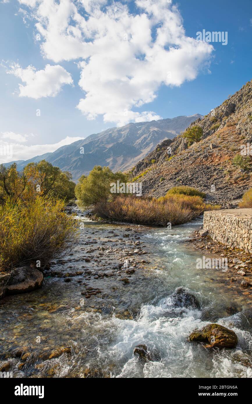 Munzur mount and national park. Munzur River in Ovacik, Tunceli ...