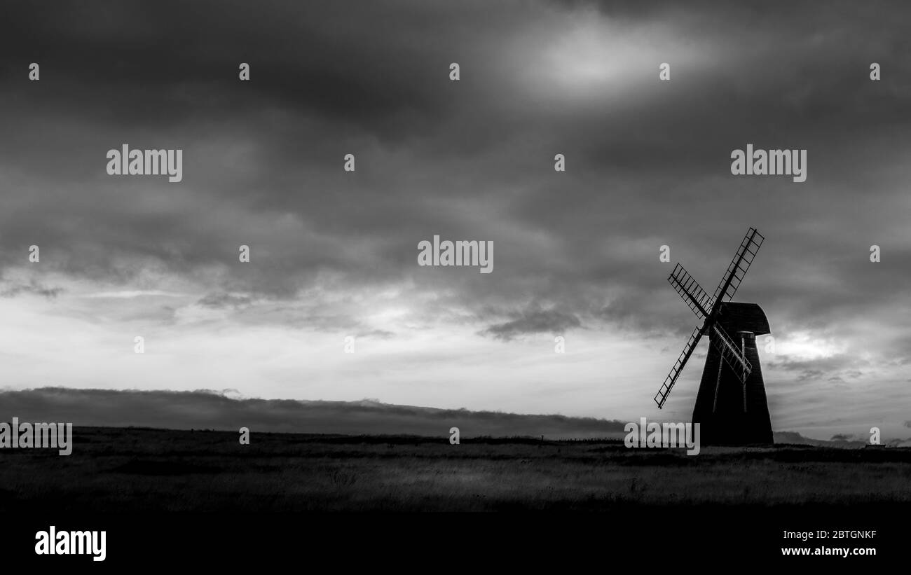 Brighton windmill Black and White Stock Photos & Images - Alamy