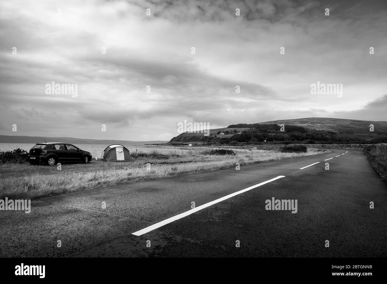 Camp scotland Black and White Stock Photos & Images - Alamy