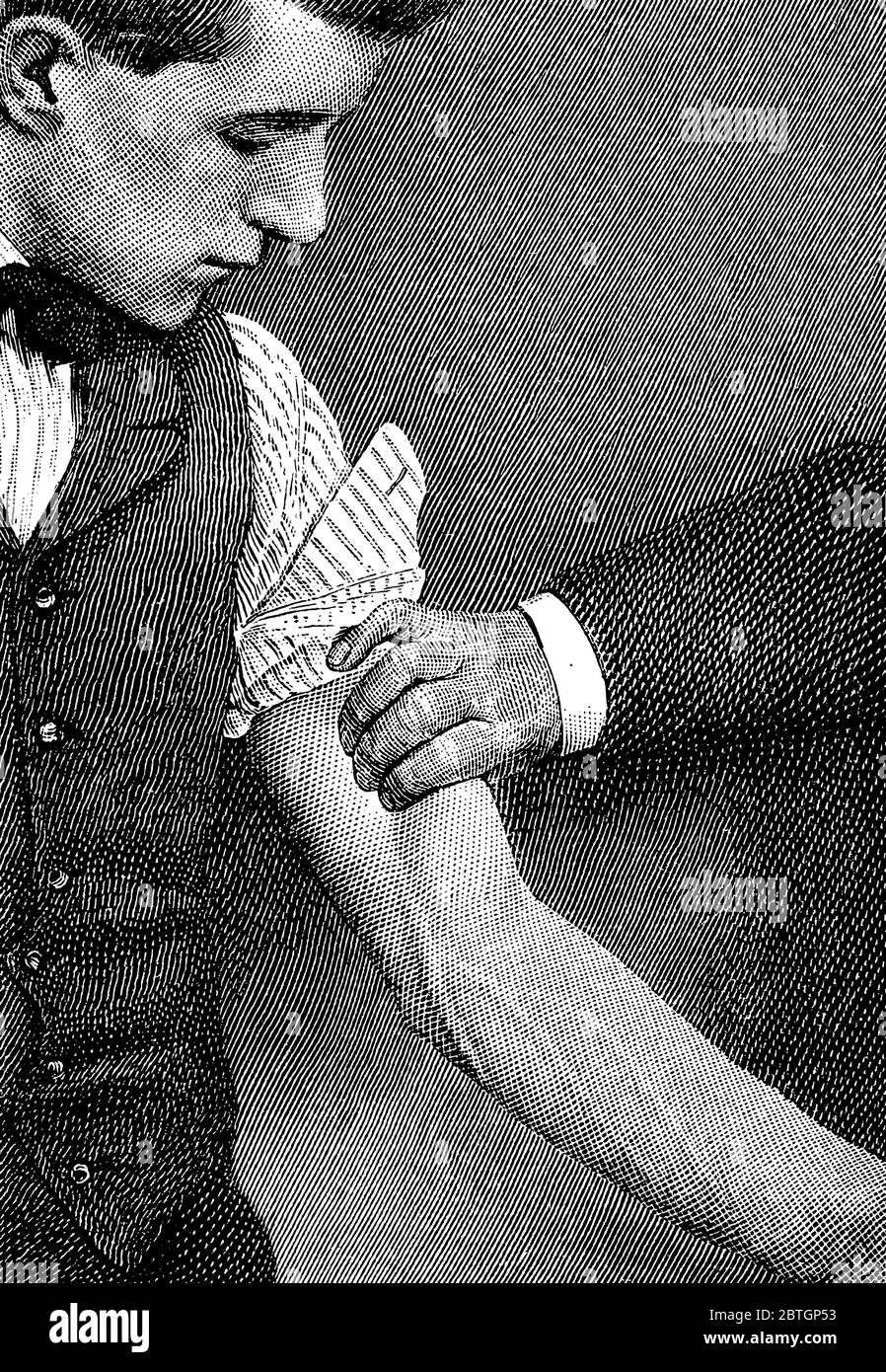 Left arm Stock Vector Images - Alamy