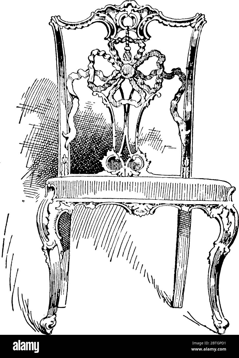 Chippendale Stock Vector Images - Alamy