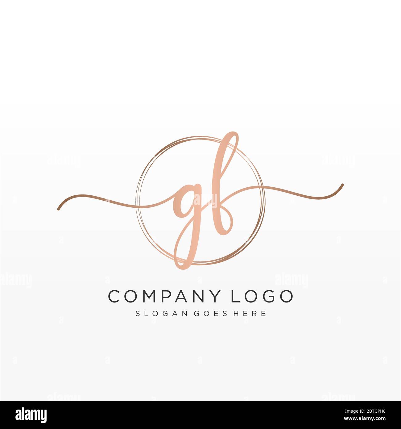 Letter gf logo Cut Out Stock Images & Pictures - Alamy