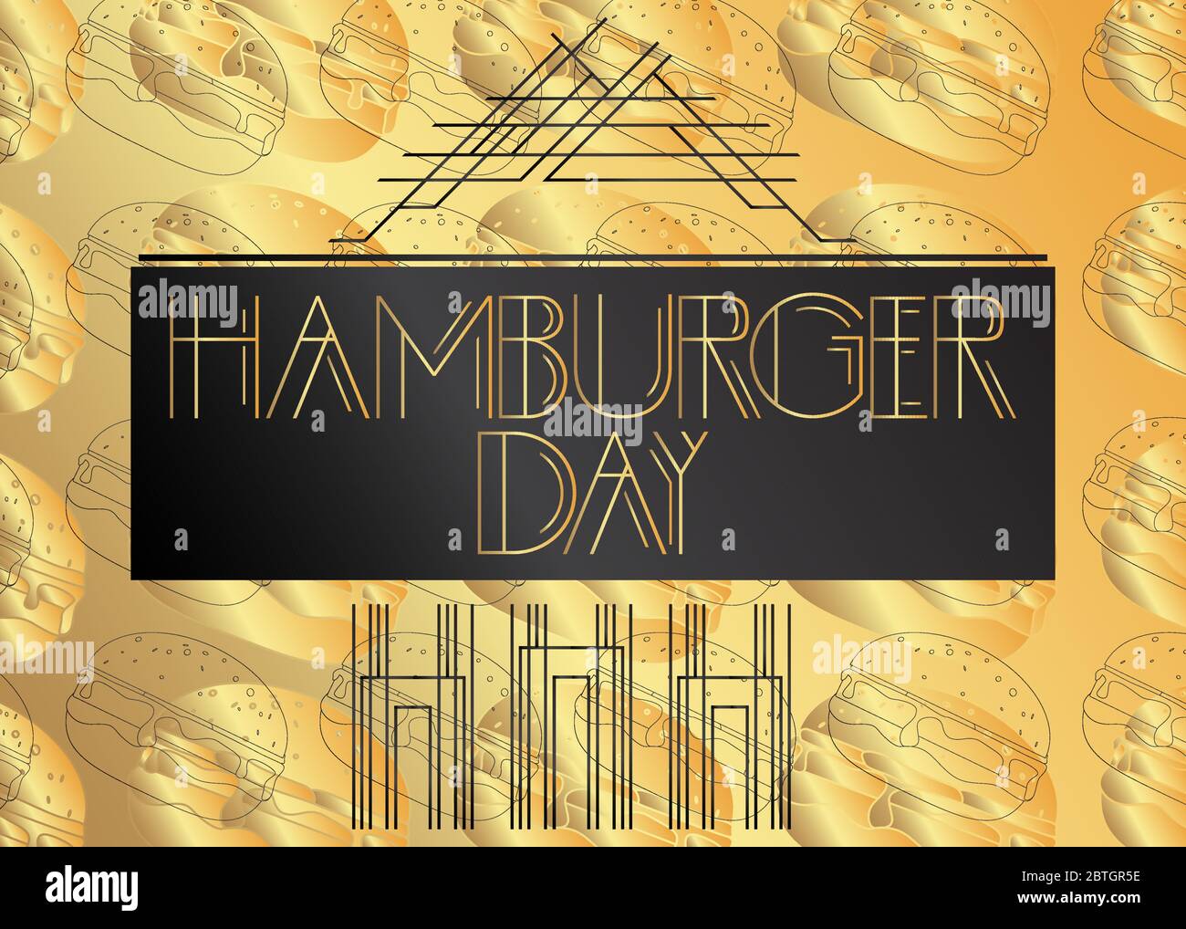Gatsby sandwich Stock Vector Images - Alamy