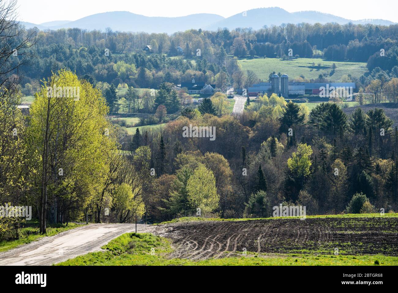 New england rural landscapes hi-res stock photography and images - Alamy