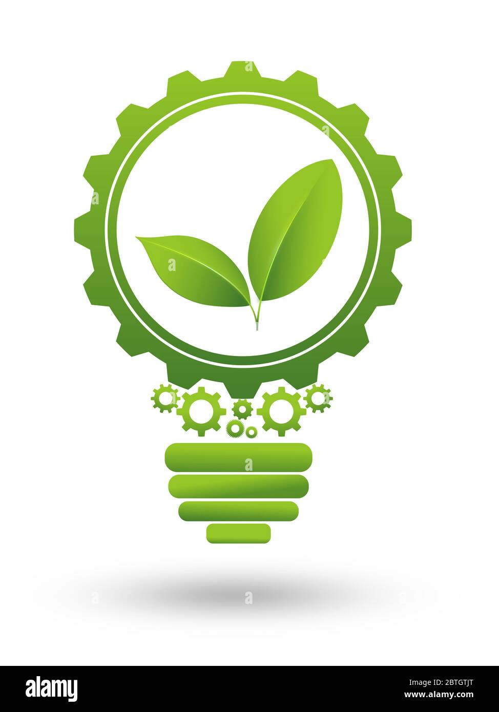 Green Business Icons Clipart