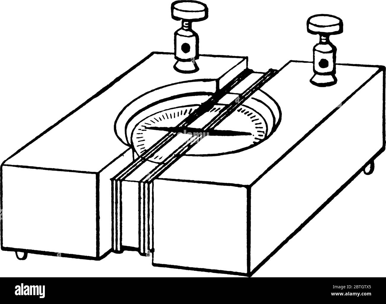 The Galvanoscope is an earlier instrument, which shows the presence of ...