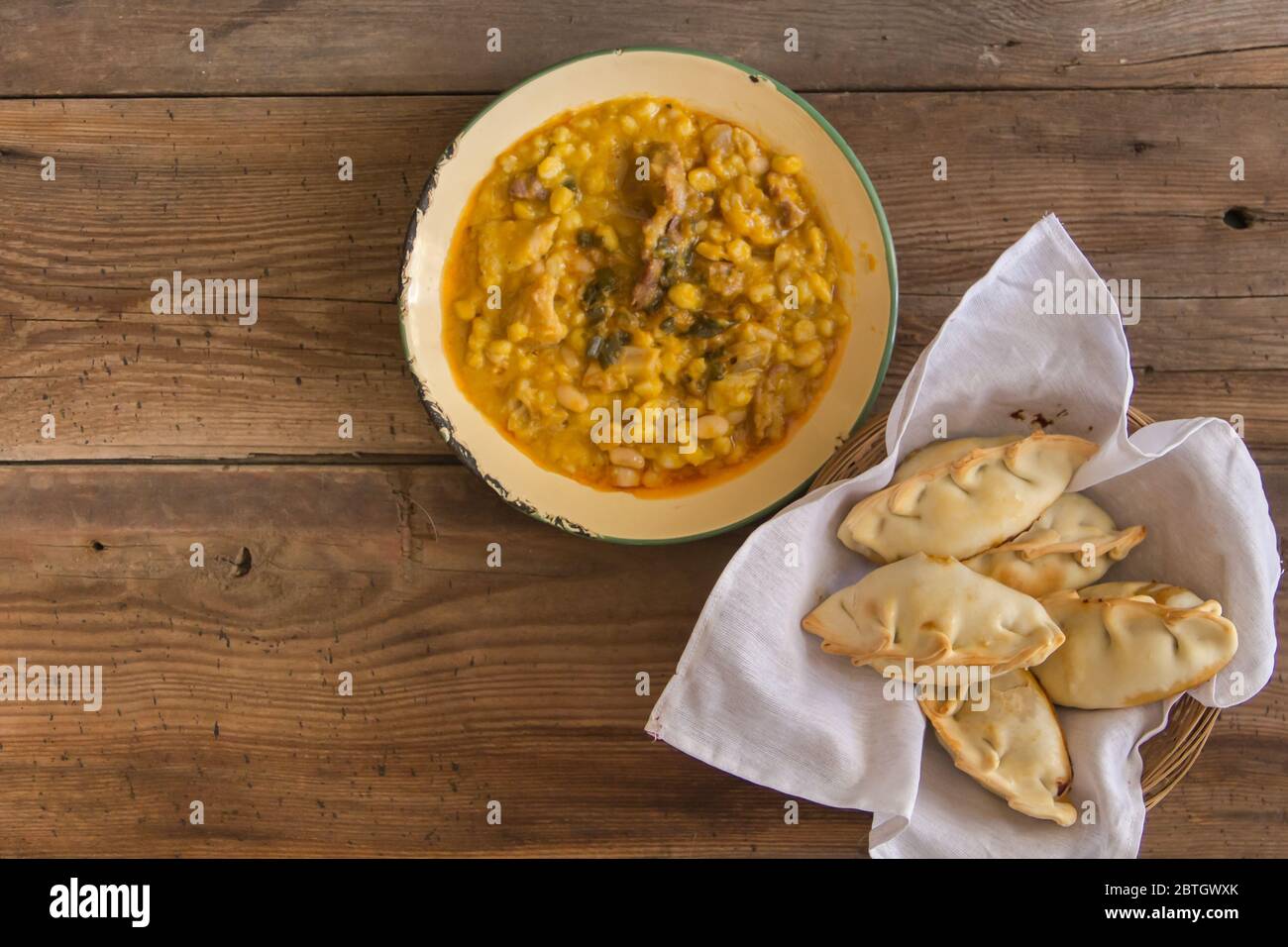 locro dishes and empanadas, traditional Argentine foods that are ...