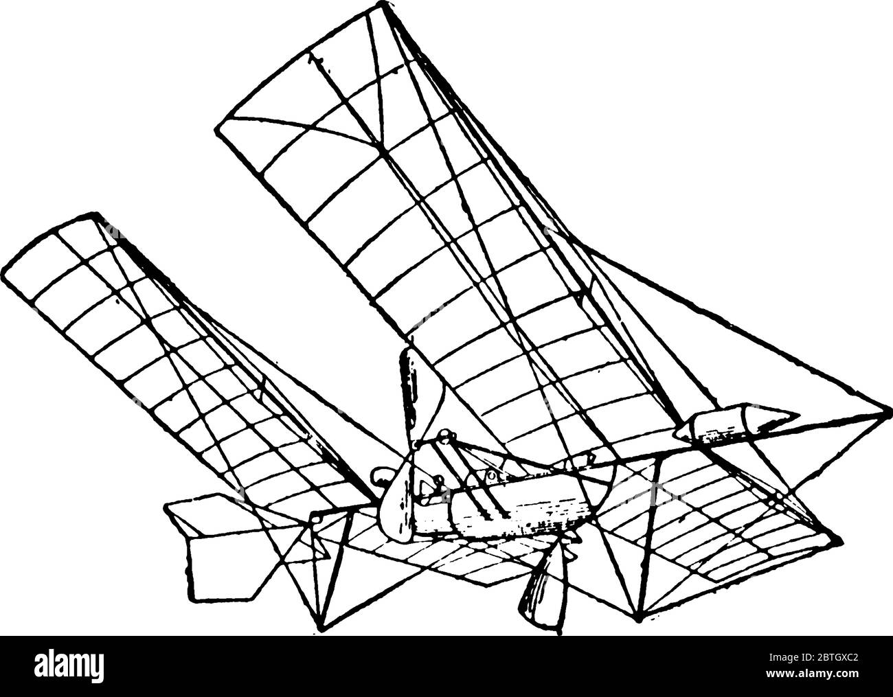 Wright Biplane was an early British aircraft built by Howard T. Wright ...