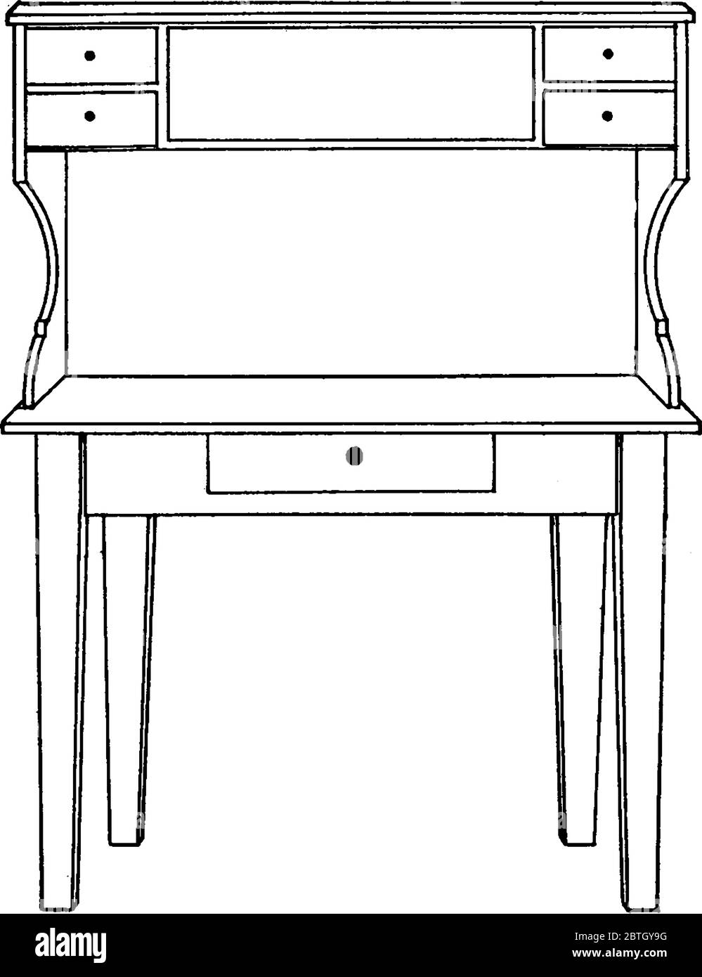 Homemade buffet made from an old furniture used for placing things ...