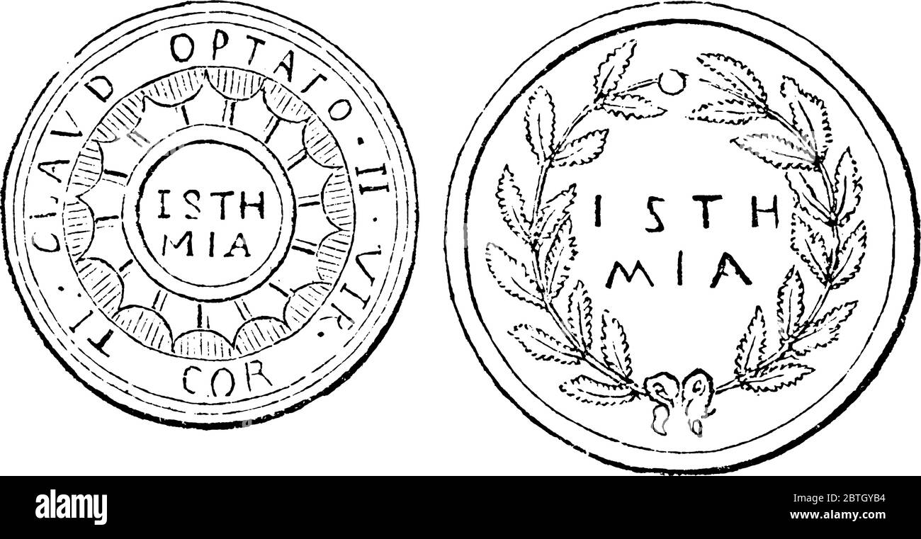 Isthmian games Stock Vector Images - Alamy