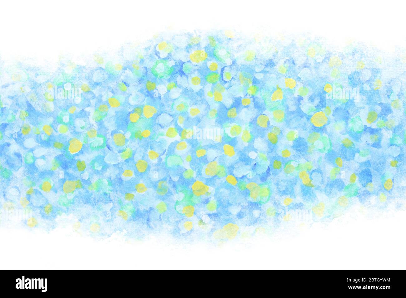 pastel color rainy blue abstract on natural grunge watercolor hand ...