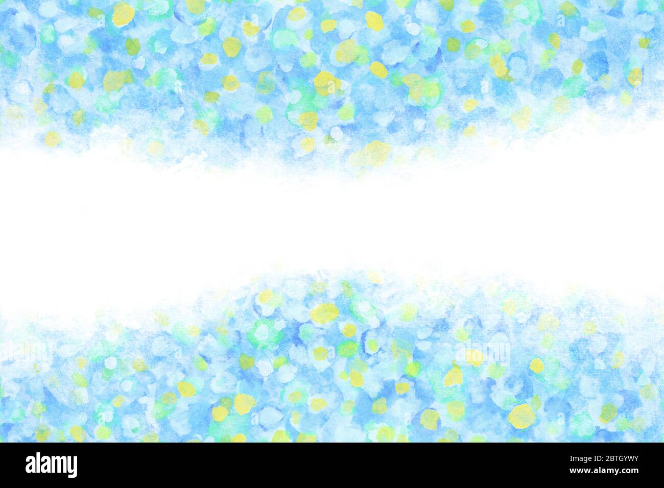 pastel color rainy blue abstract on natural grunge watercolor hand ...