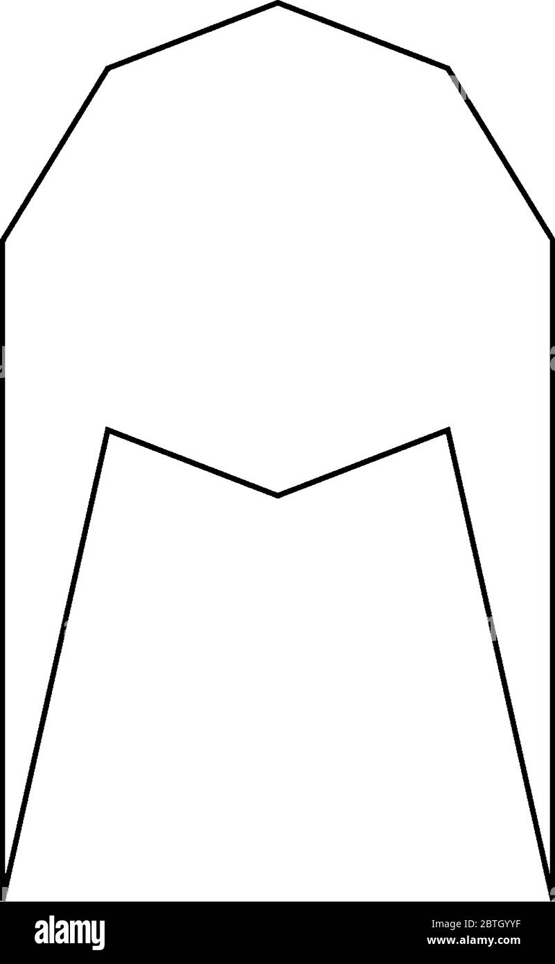 Twelve Sided Polygon, all sides are unequal in length and interior ...