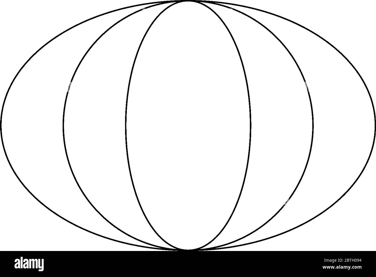 Three Concentric Ellipses the major axis is greater than minor axis for ...