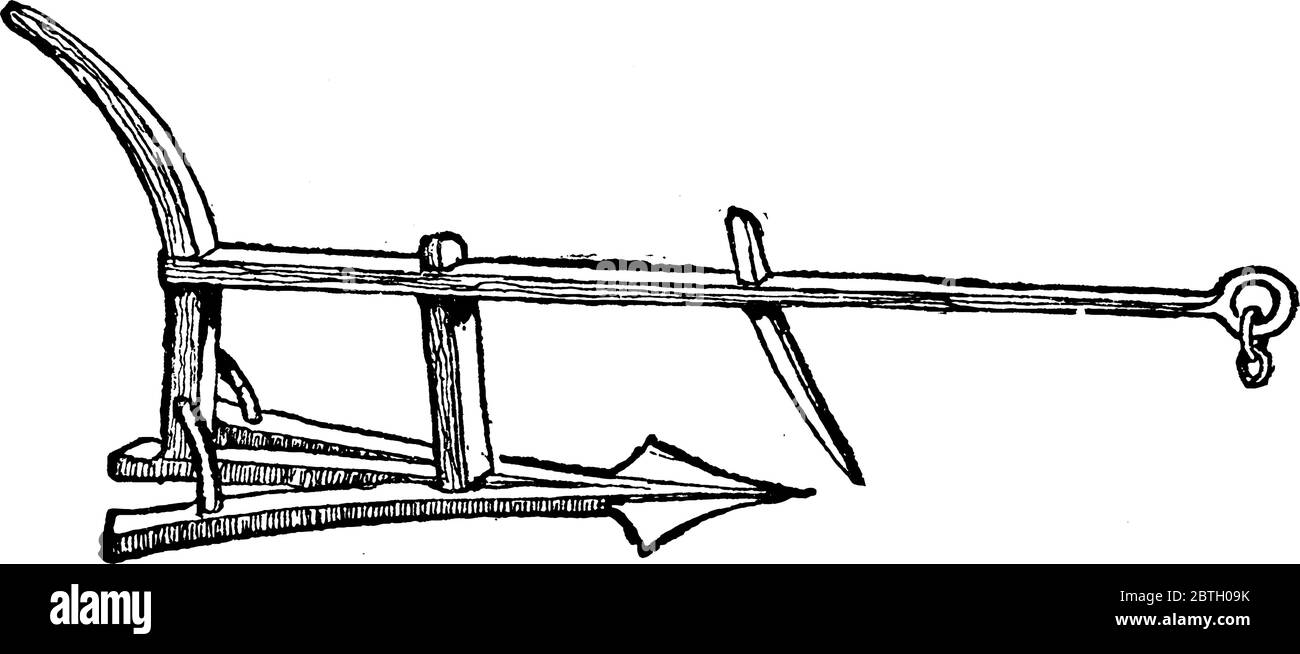 Ancient roman plow Stock Vector Images - Alamy