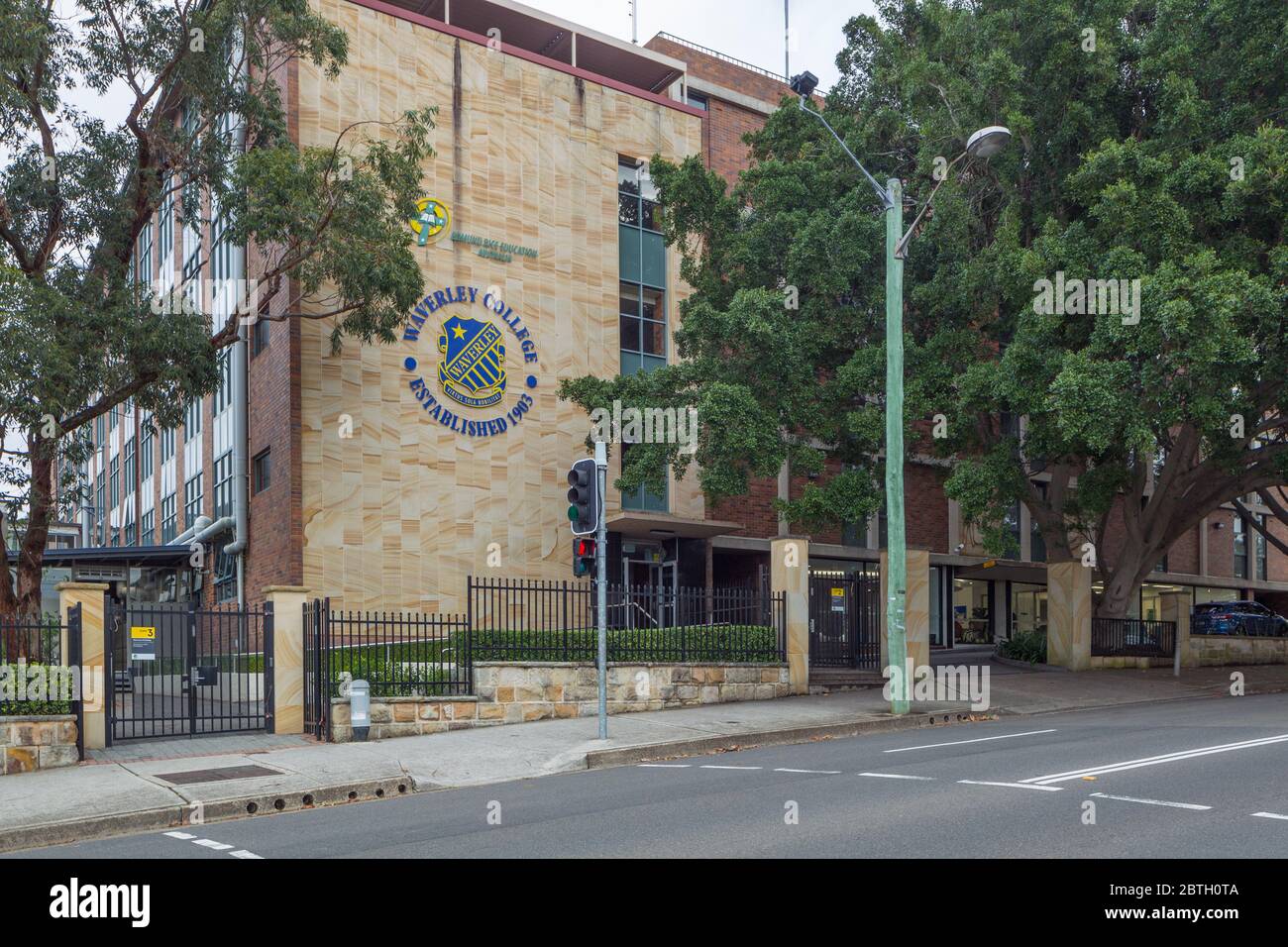 Sydney, Australia. 26th May 2020. Waverley College in Sydney's Eastern ...
