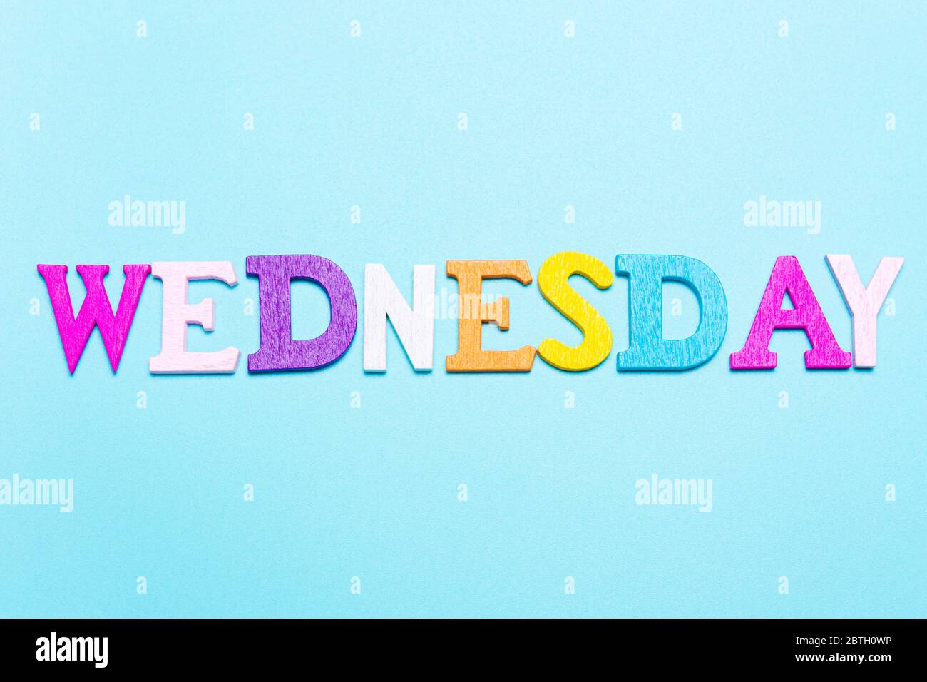 Wednesday alphabet hi-res stock photography and images - Alamy