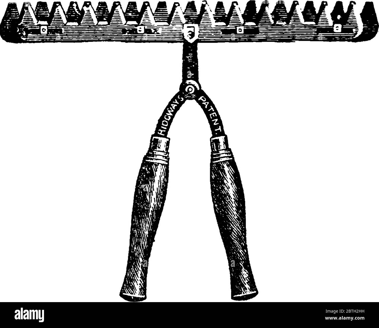 Ridgeway's hedge-cutter is an instrument that is used for clipping ...