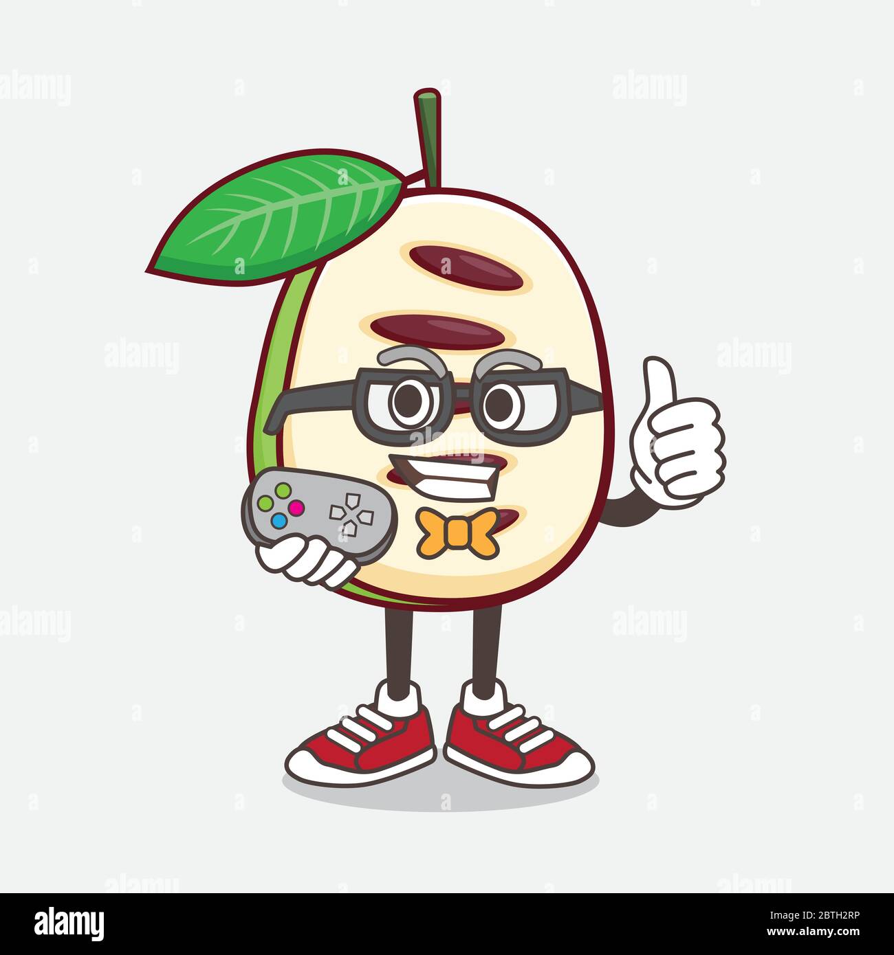 An illustration of Pawpaw Fruit cartoon mascot character as attractive ...