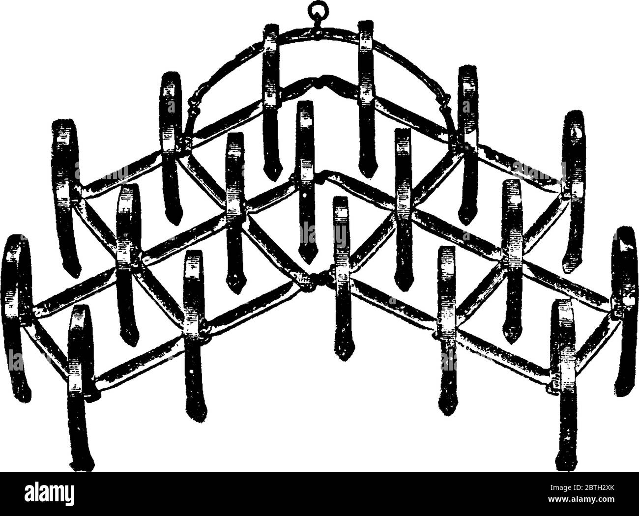 Harrow teeth hi-res stock photography and images - Alamy
