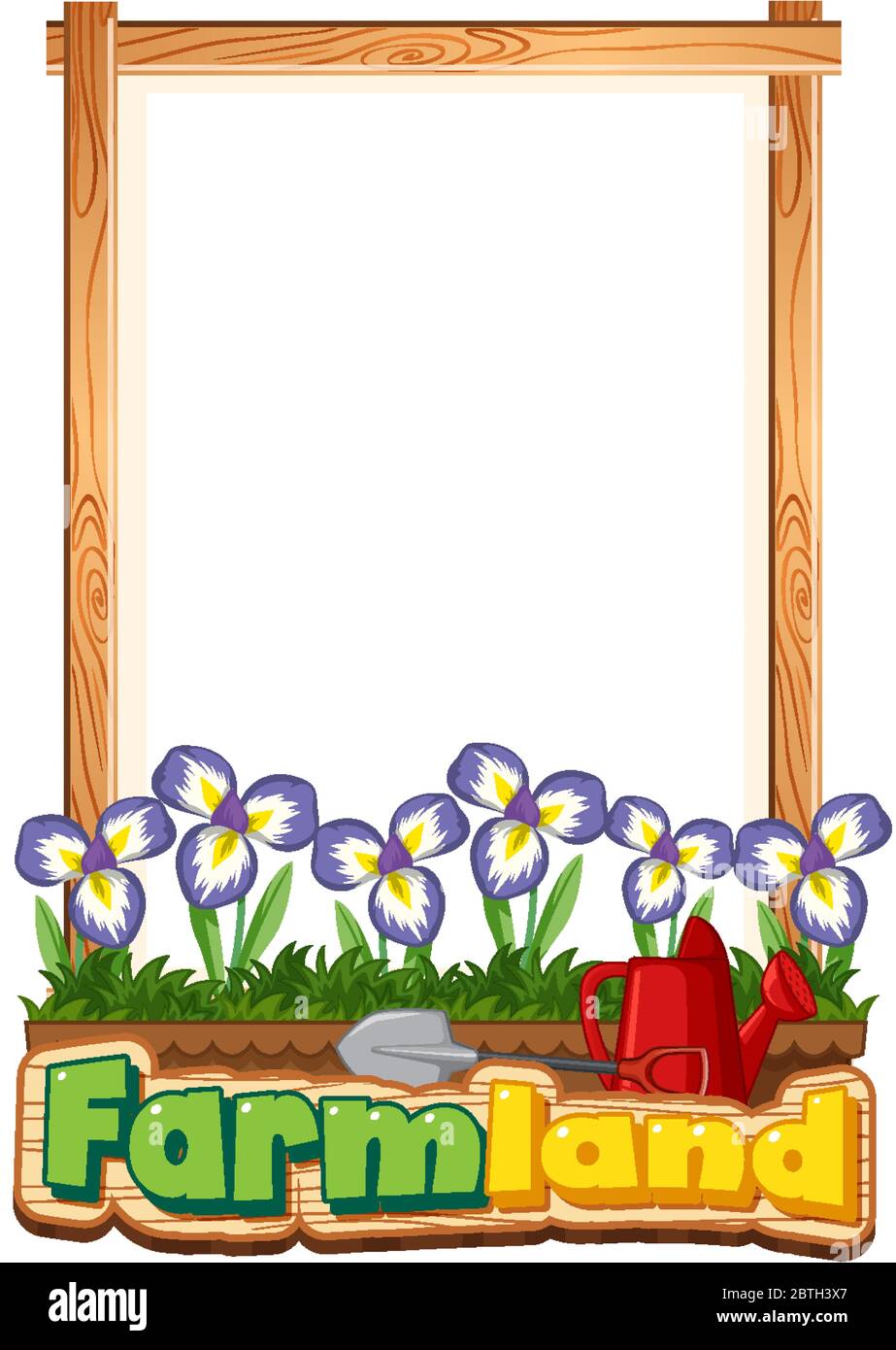 Iris border Cut Out Stock Images & Pictures - Alamy