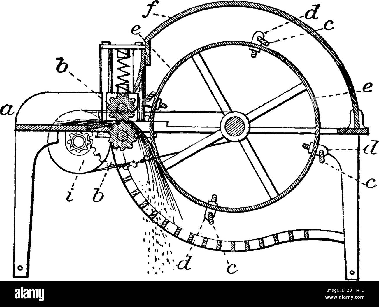 Scutching machine hi-res stock photography and images - Alamy
