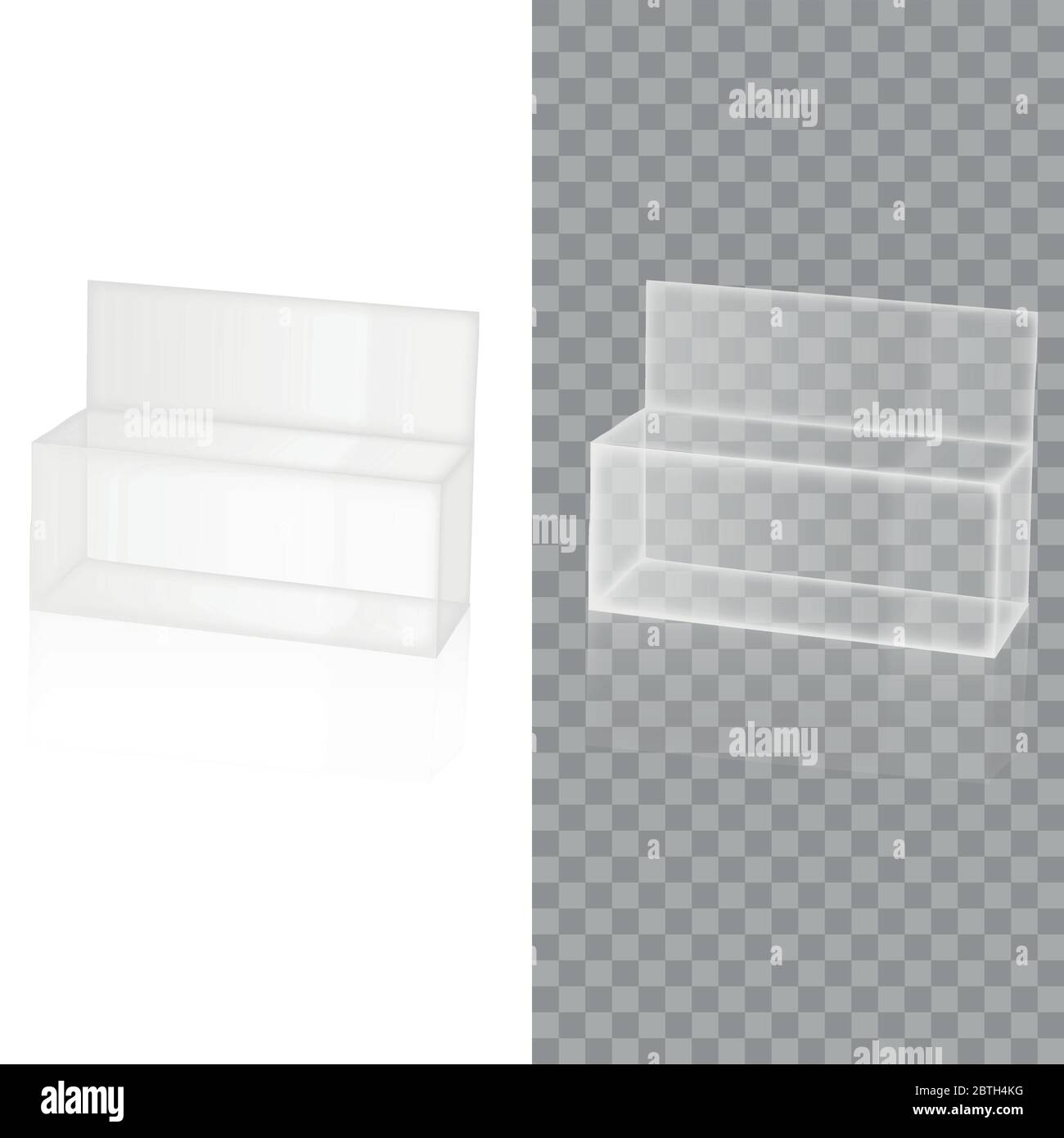 Storage Box Clear Plastic Stock Vector Images - Alamy