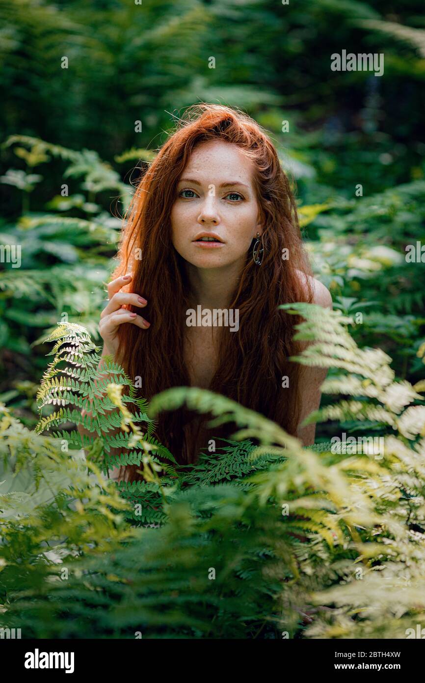 Fantasy Fairy Tale Forest Fairytale Nature Goddess Nymph Woman In