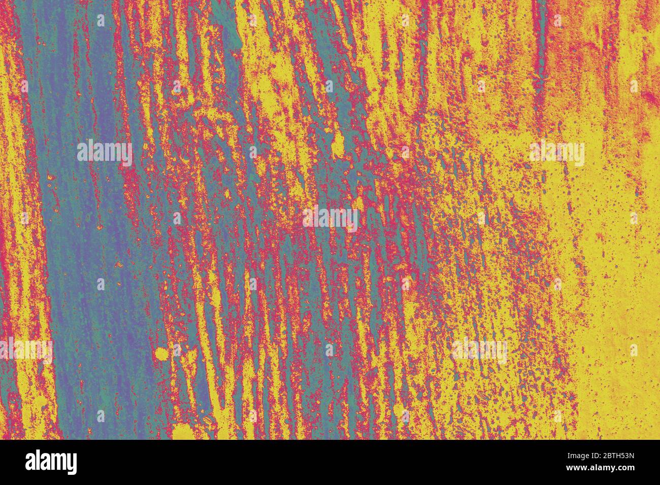 Rough colorful paint dripping grunge texture of wall Stock Photo - Alamy