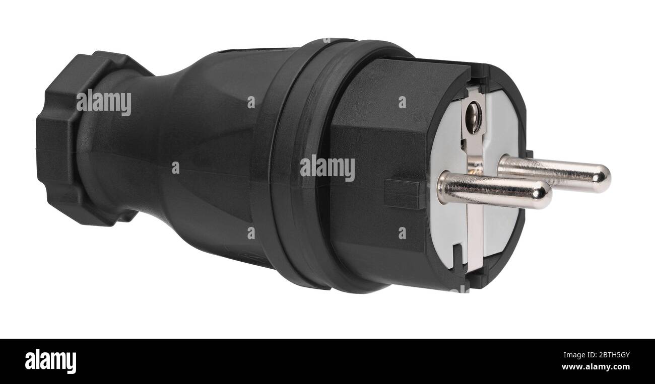 Black plug hi-res stock photography and images - Alamy