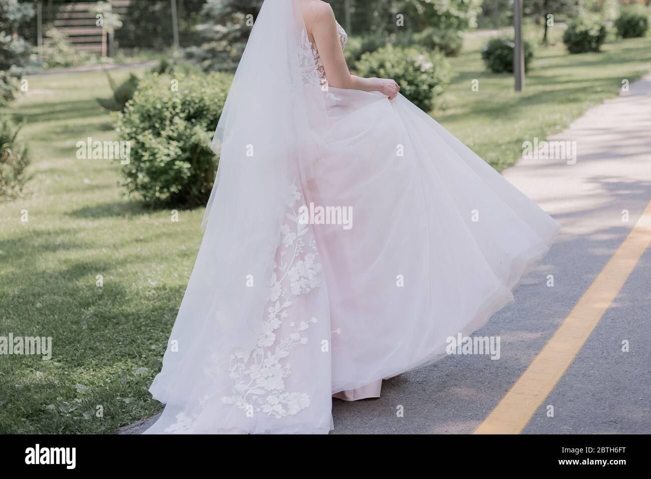 Bridal couple alone hi-res stock photography and images - Alamy