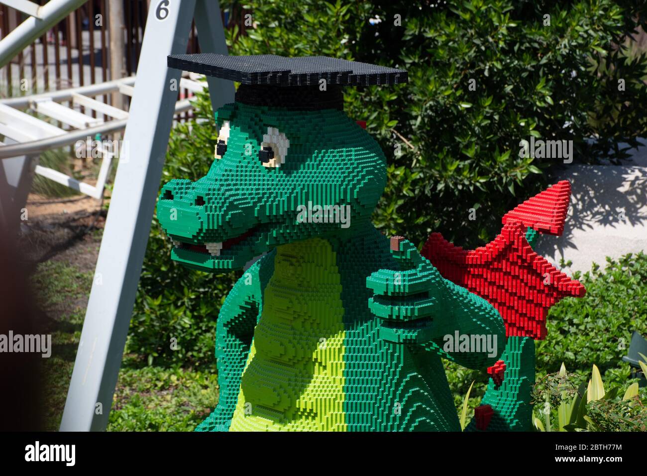 "Dubai, Dubai/United Arab Emirates - 03/07.2020: Legoland Dubai ...