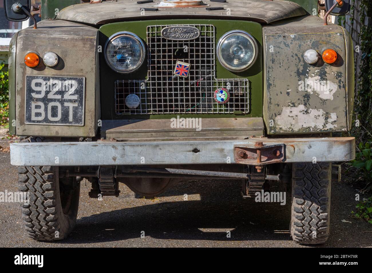 an old land rover series 2 4 wheel drive off road vehicle british ...