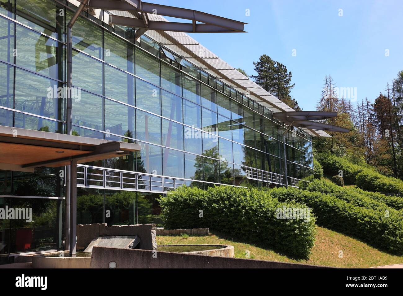 Terrace Therme in Bad Colberg, place with mineral spring spa treatment ...