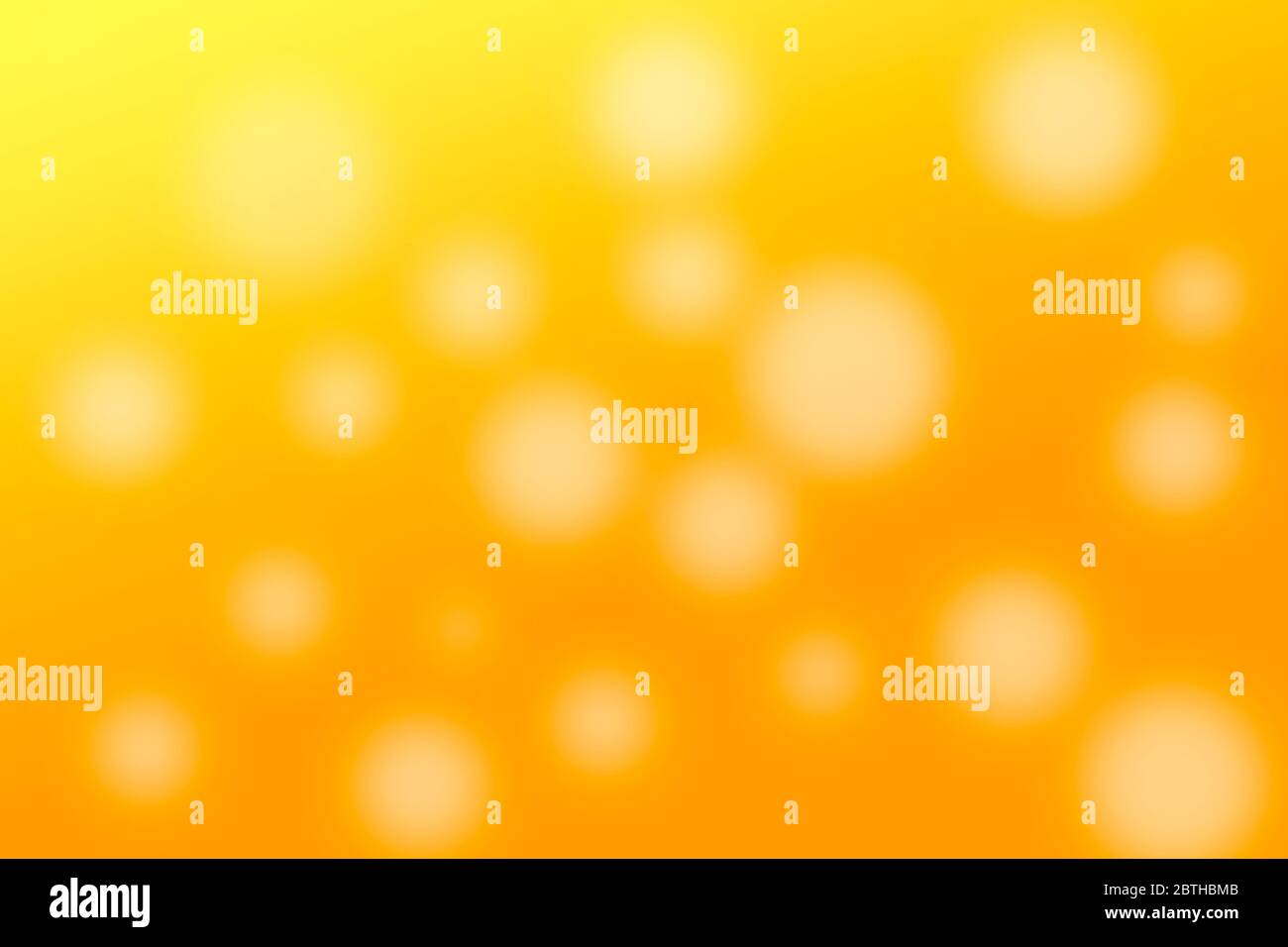 Abstract gradient yellow background with blurred light spots Stock ...