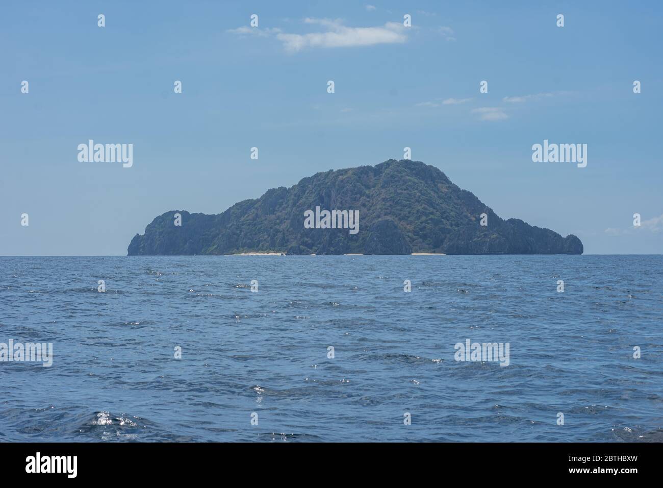 PANORAMIC LANDSCAPE, BEACH VIEW FROM PHILIPPINES, PALAWAN, 2019 Stock ...