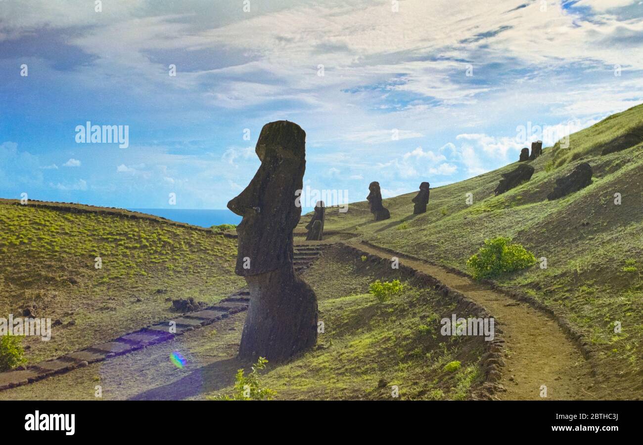 Rapa nui civilization hi-res stock photography and images - Alamy
