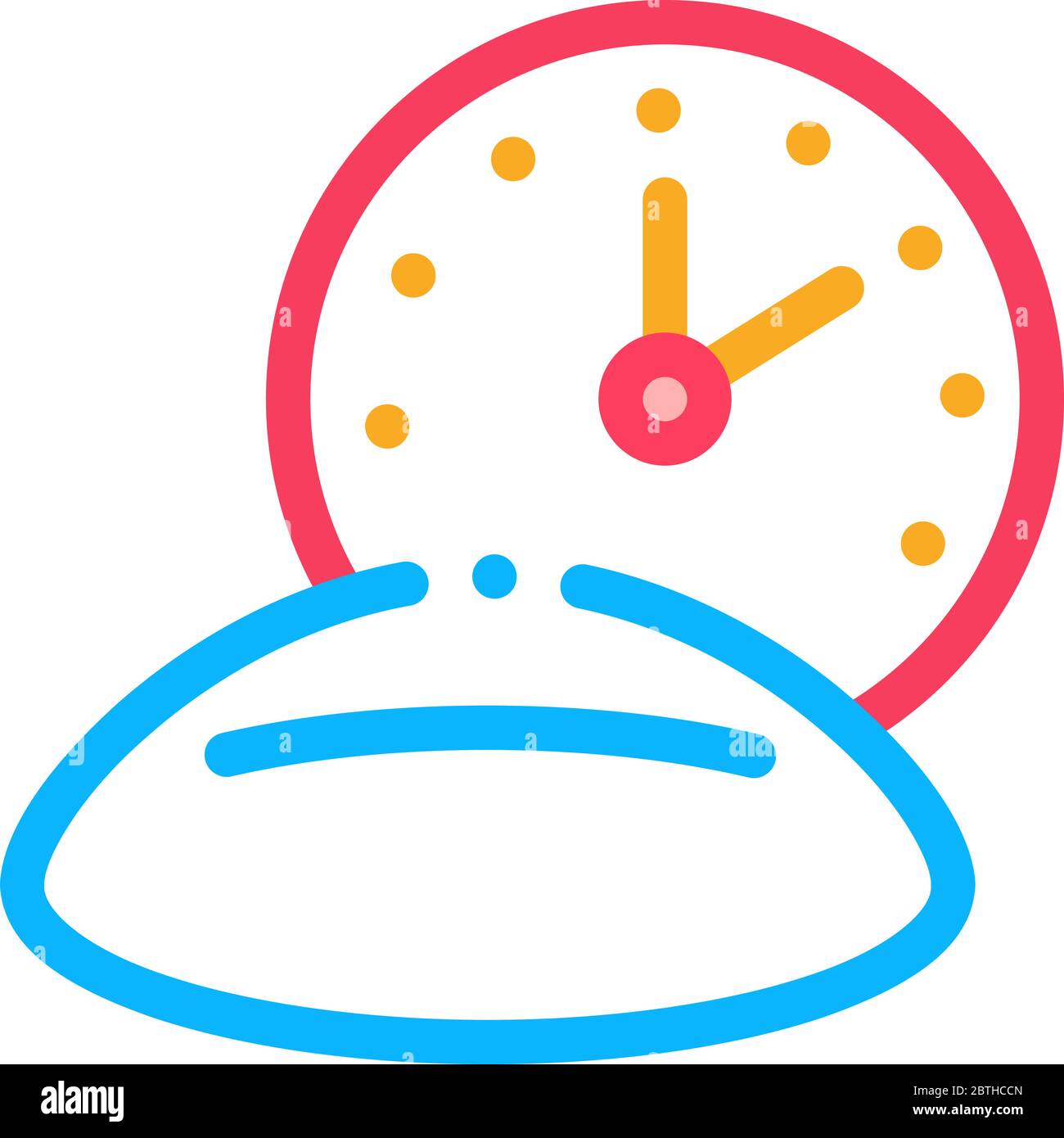 long lens wear icon vector outline illustration Stock Vector Image ...