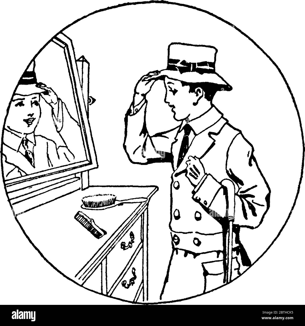 Smartly dress Black and White Stock Photos & Images - Alamy